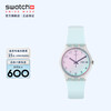 【斯沃琪GE713】斯沃琪（Swatch）瑞士手表 Transformation系列 无尽天蓝 学生简约男女石英表GE713【行情 报价 价格 ...